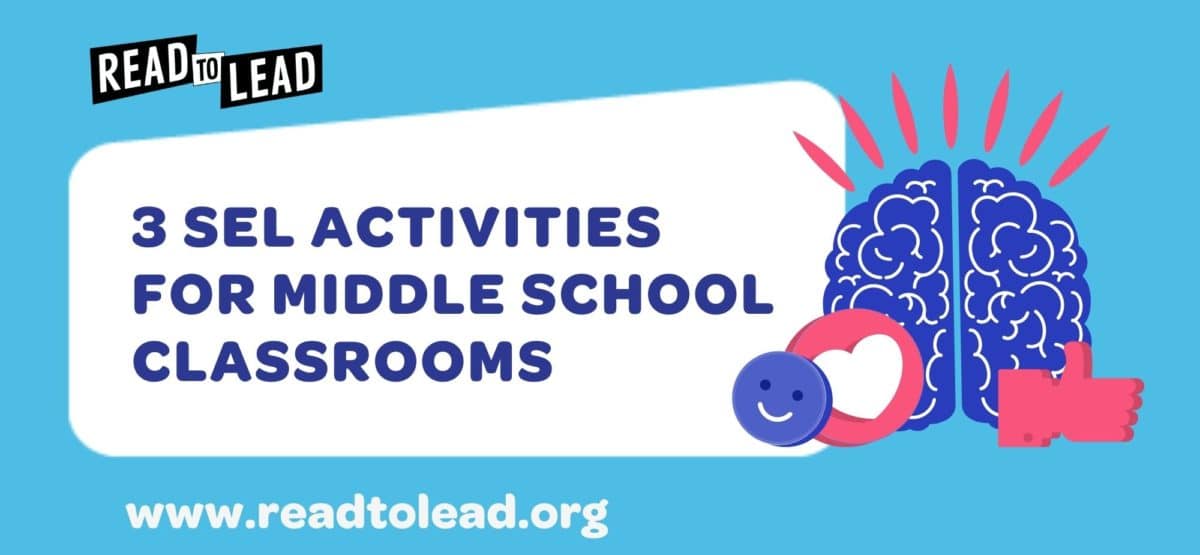 3 SEL Activities for Middle School - Read to Lead