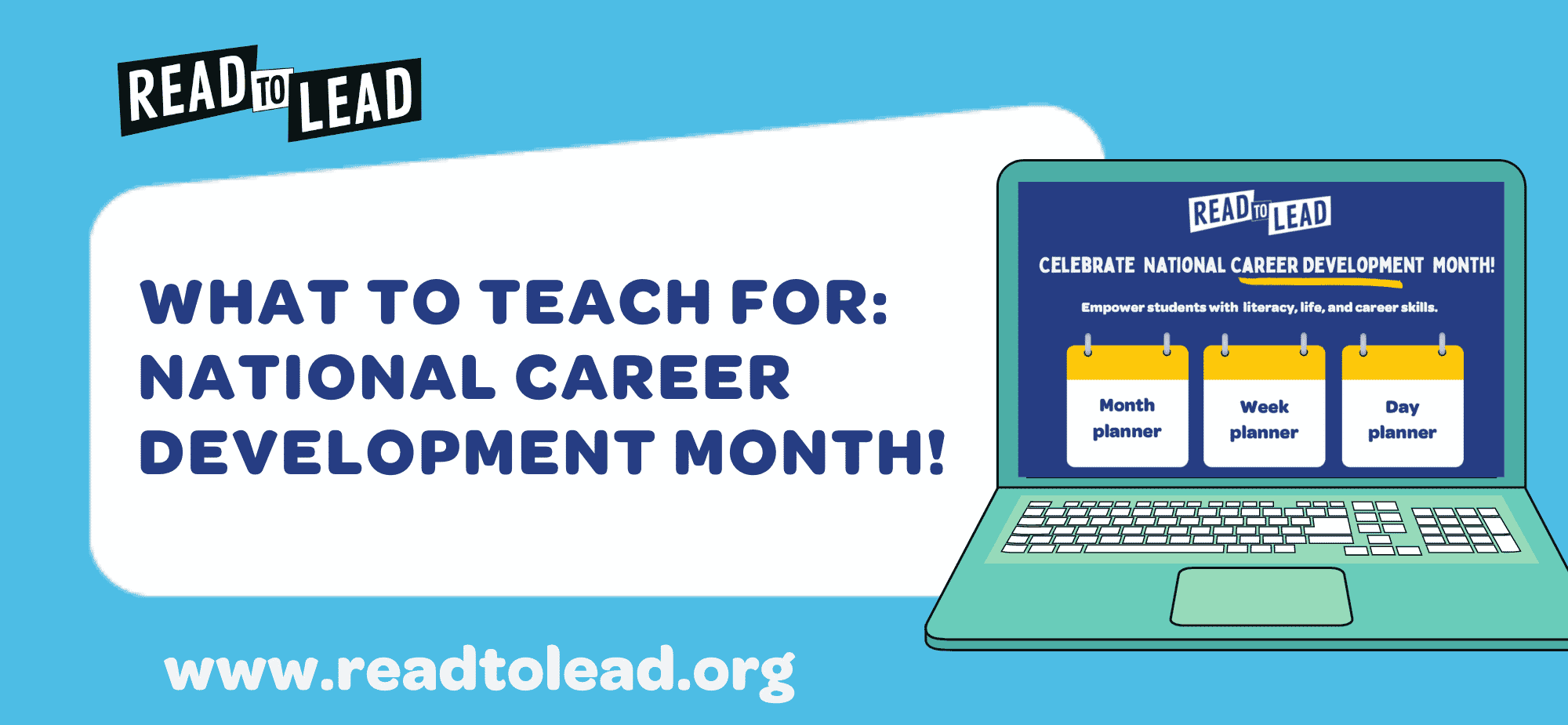 What to Teach for Career Development Month - Read to Lead