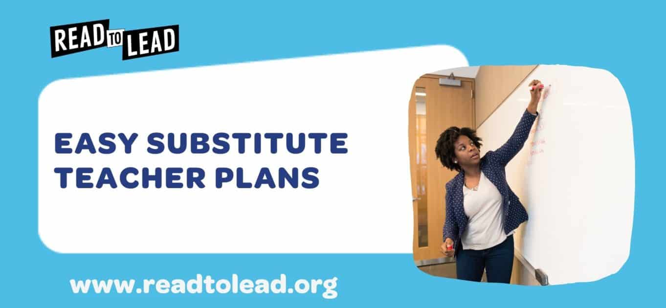 Creating Substitute Teacher Plans with Read to Lead - Read to Lead